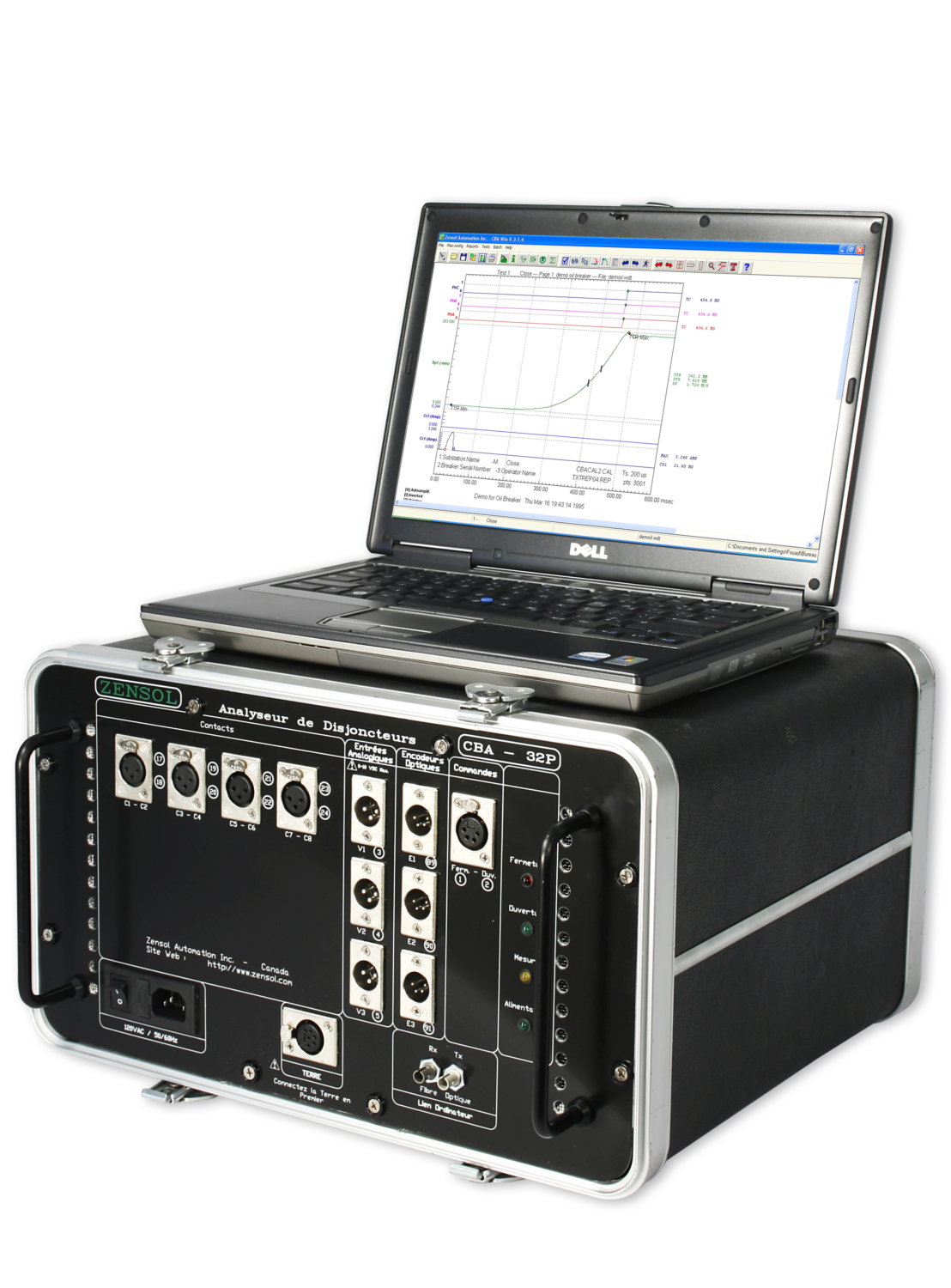 Circuit Breaker Analyzer- 24 contacts- CBA-32P-24C - Zensol